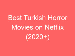 Best Turkish Horror Movies On Netflix (2020+)